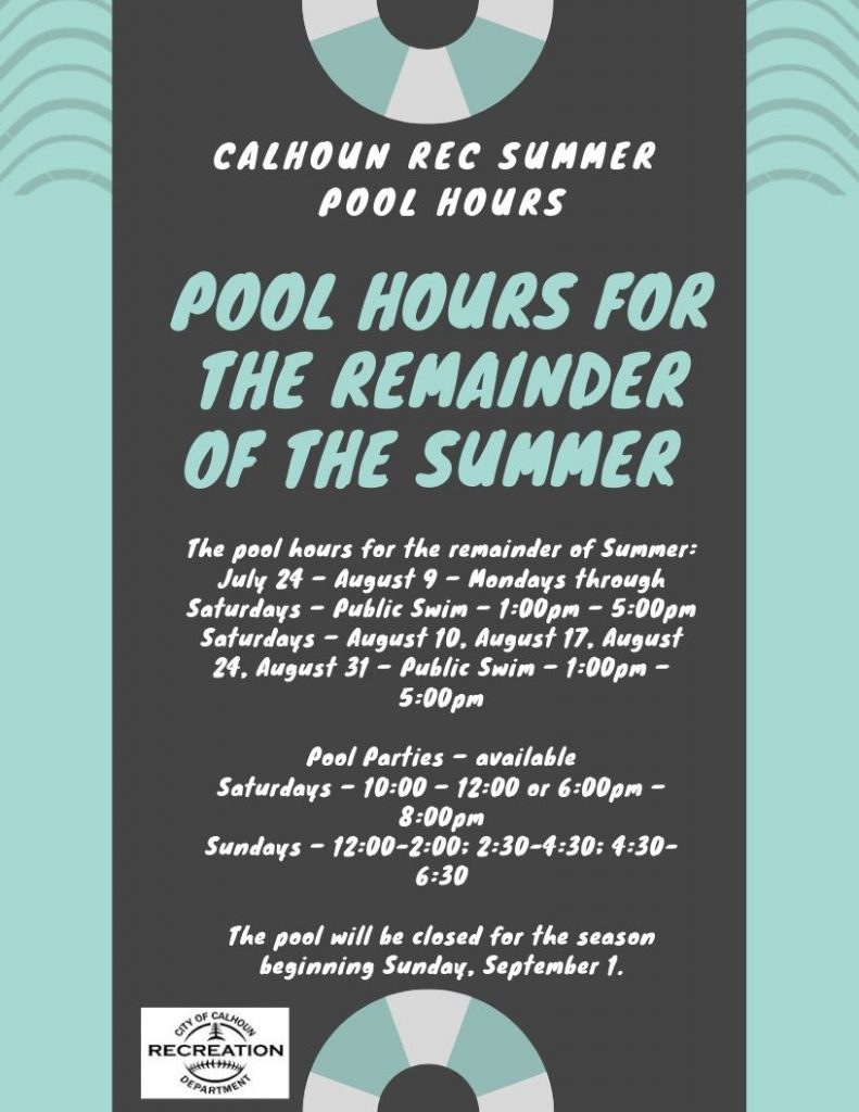 Calhoun Recreation Dept