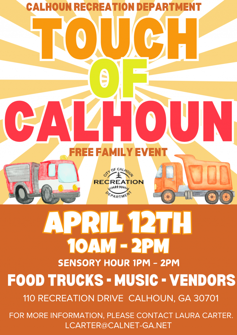 CITY OF CALHOUN RECREATION DEPARTMENT